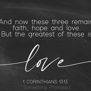 Rustic Bible Art-the Greatest of These is Love Metal Print on Reclaimed ...