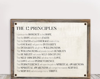 12 Step Recovery Art | Etsy