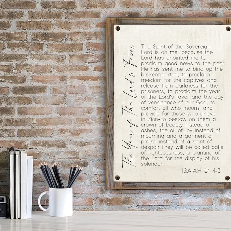 Isaiah 61 - Etsy