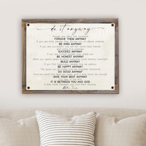 Be Kind Anyway - Etsy