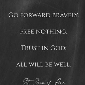 Go Forward Bravely Poem on Metal Print on Reclaimed Wood Frame-rustic ...