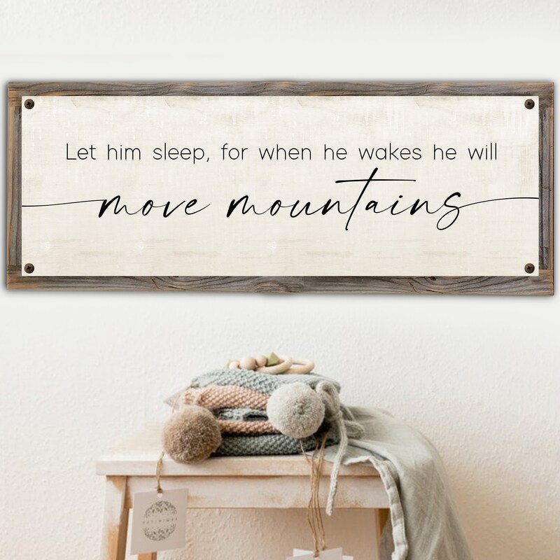 Let Him Sleep - Etsy