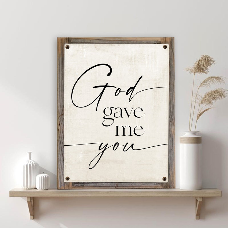 God Gave Me You - Etsy