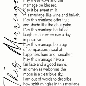 This Marriage. Rumi Poem on Metal Print on Reclaimed Wood Frame-rumi ...