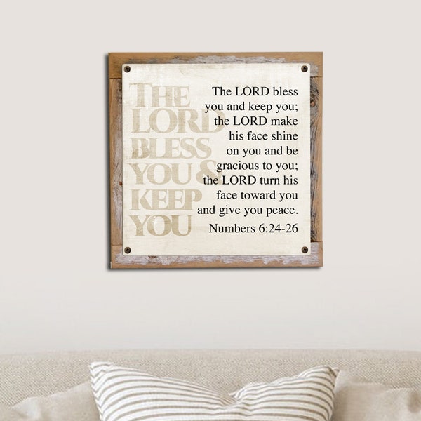 The Lord Bless You - Etsy