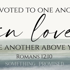 Be Devoted to One Another in LOVE Metal Print on Reclaimed Wood Frame ...