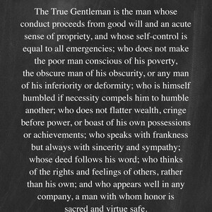 The True Gentleman Poem on Metal Print-reclaimed Wood-graduation Gift ...