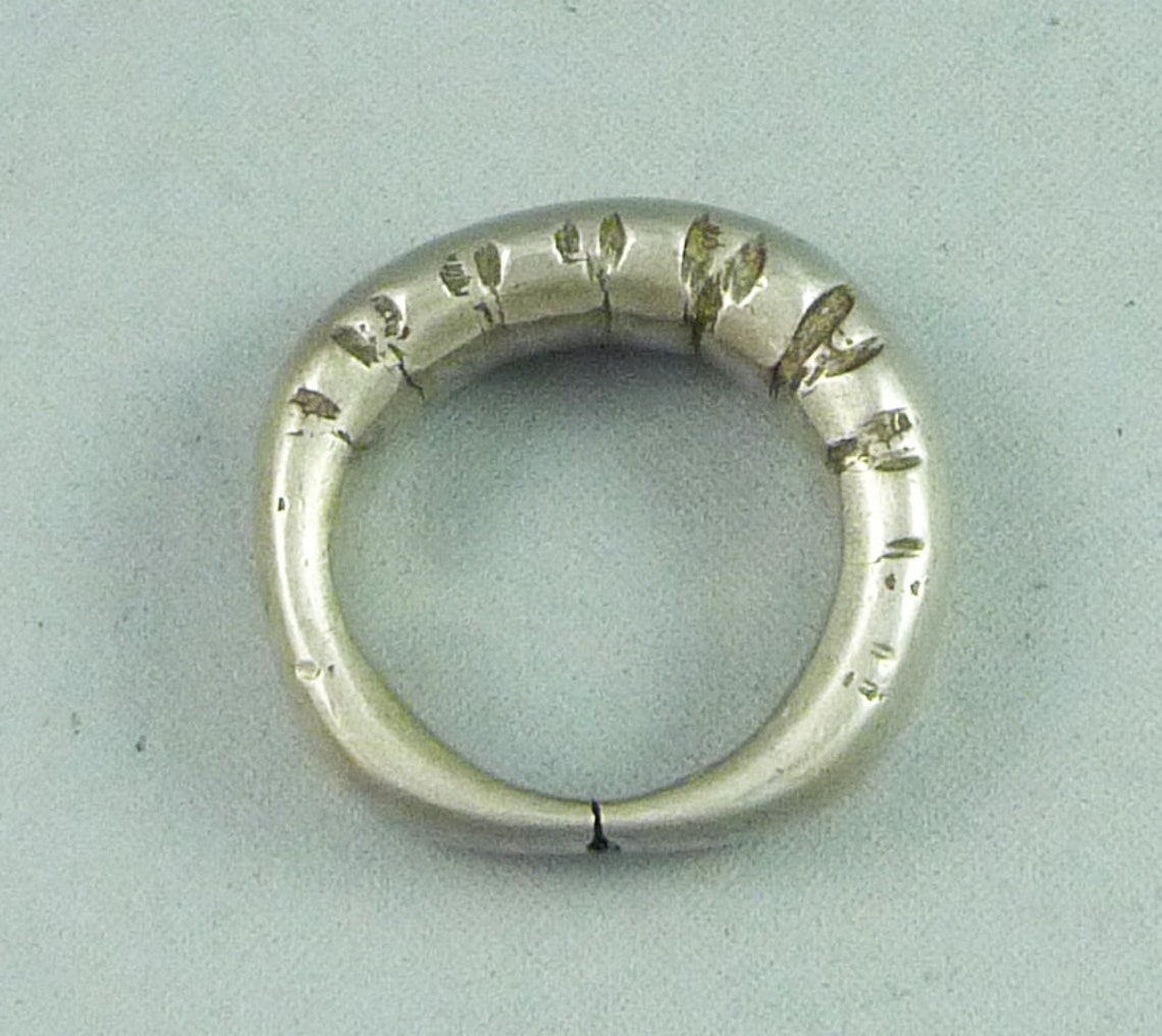 African Ring Mixed Silver From West Africa Fulani or Peul | Etsy