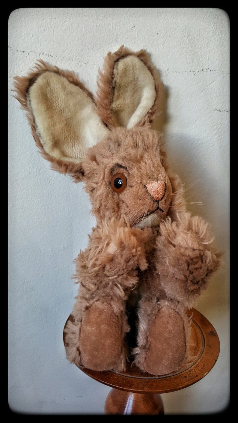 Vintage Steiff Bunny, German Steiff Cosy Mummy Rabbit, Vintage Stuffed ...