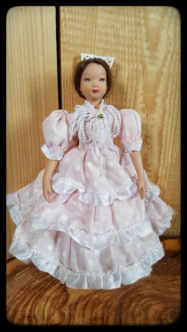 Spanish Flamenco Dancer Doll, Porcelain Doll 7, Basque Doll, Vintage ...