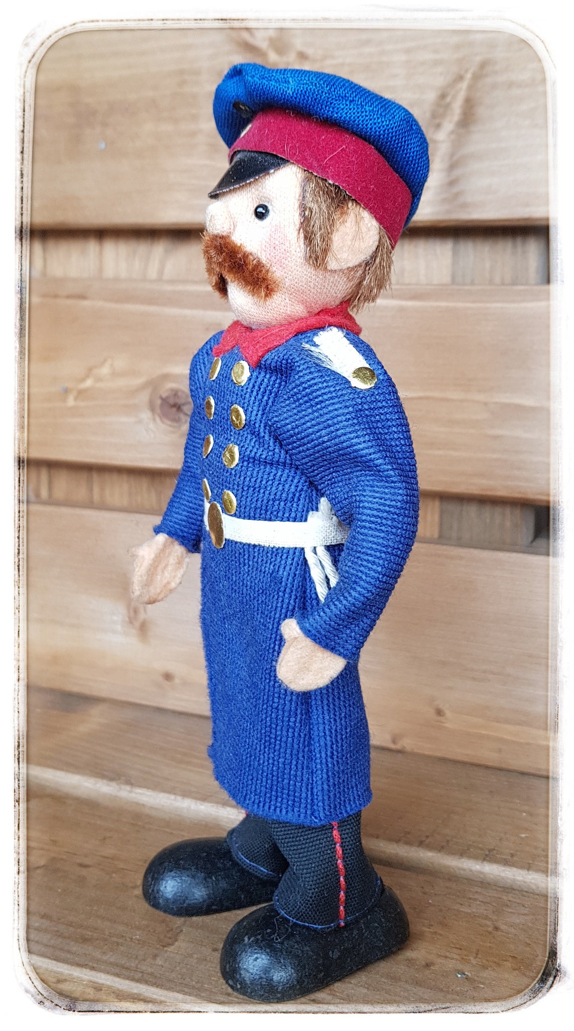 RARE Vintage Military Officer Cloth Doll Berliner Originale - Etsy