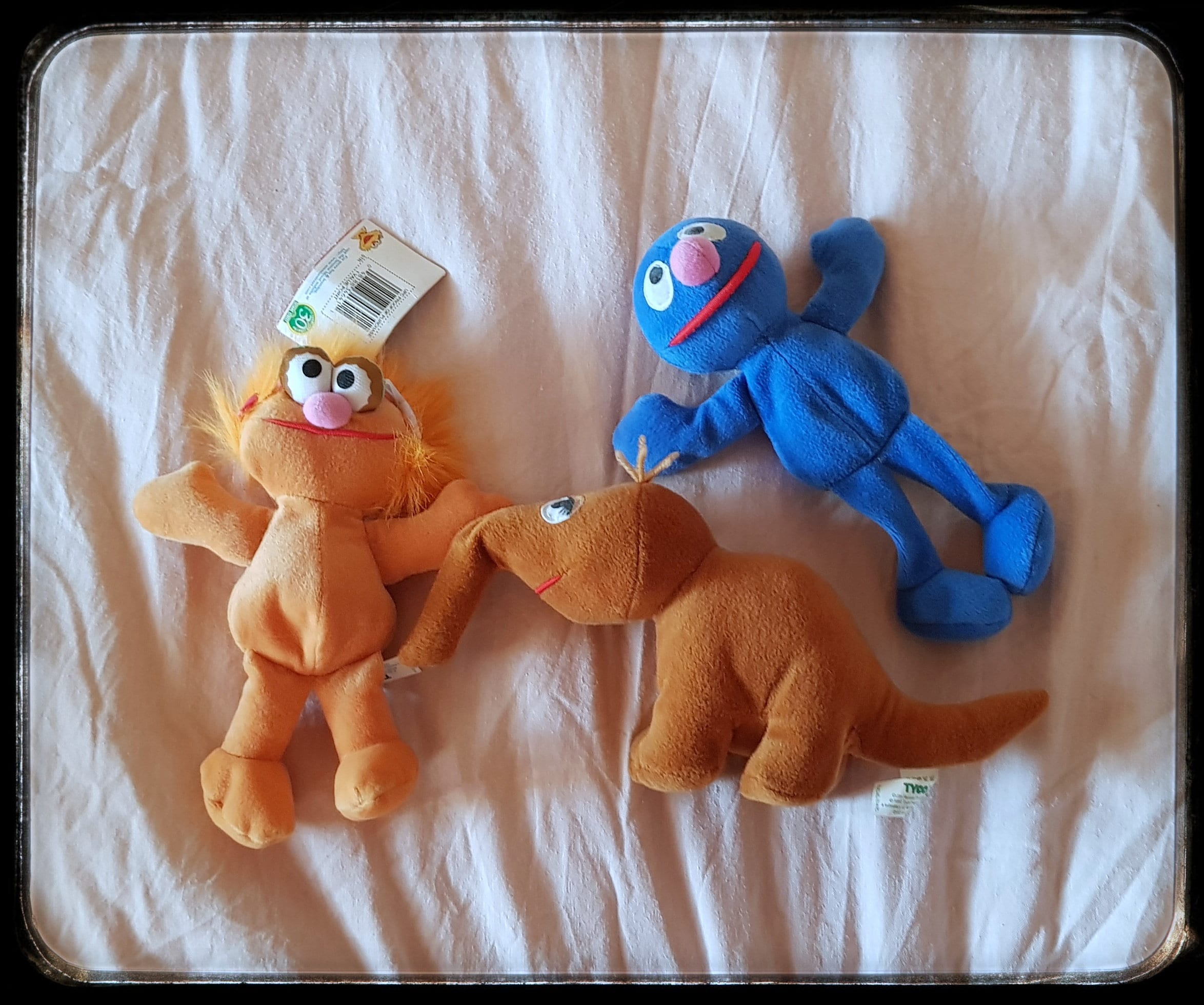 Sesame Street Dolls, Lot of 3 Tyco Toys Collection, Sesame Street Toys ...