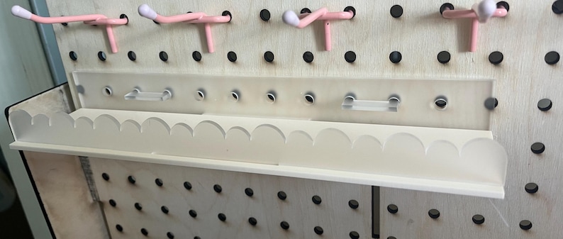 DIGITAL-ADD-ON Pegboard Shelf, Laser File, Vendor Display, Acrylic ...