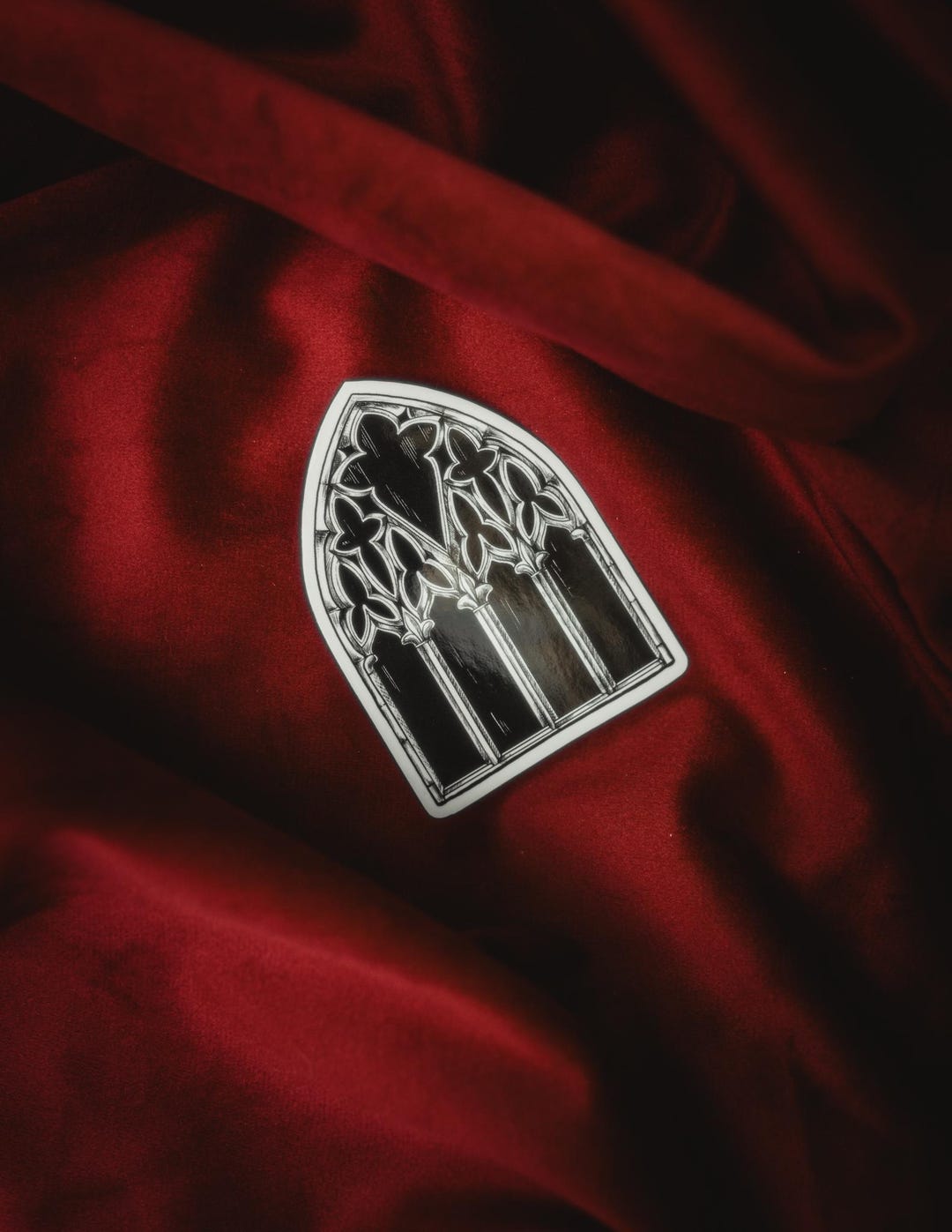 Dark Sacrament Cathedral Window Medieval Vinyl Bookish Sticker - Etsy