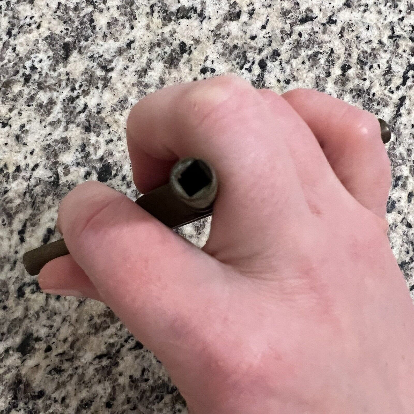 Vintage Four Sided Spider Brass Wind up Clock Key Multikey Even Sizes 6 ...