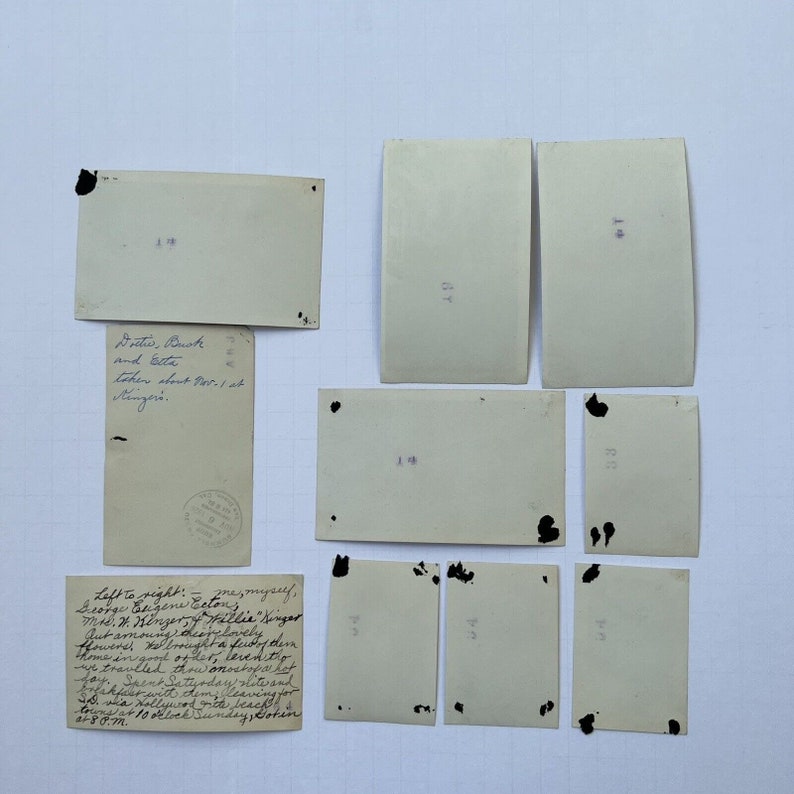 Antique 1920s Photo Lot California Dorothy Daggett Ecton George Kinzer ...