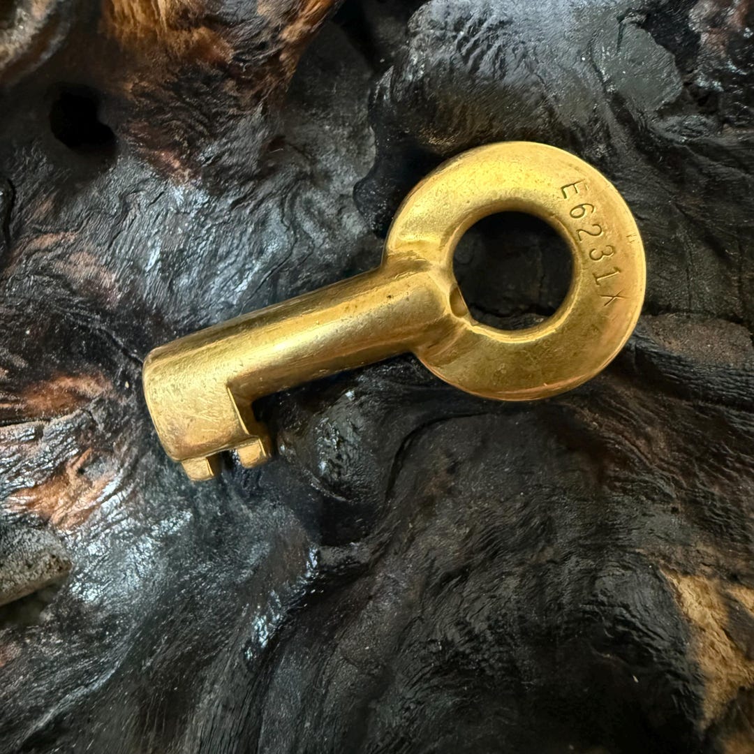 Pennsylvania Central Railroad RR Key Brass Switch EX 6231 Eastern ...