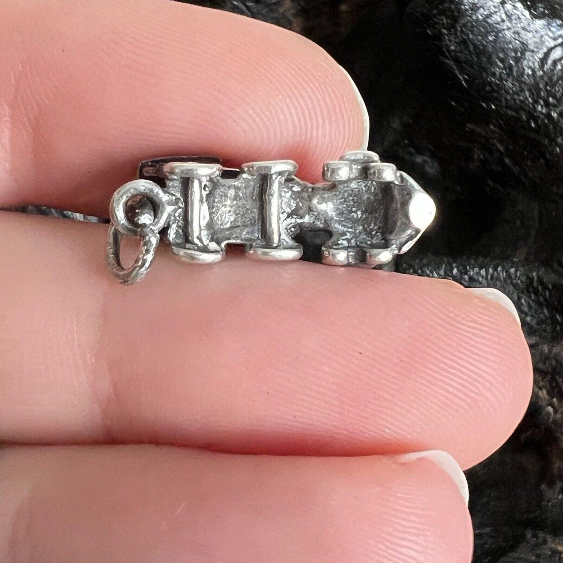 Vintage Sterling Silver Charm Train Locomotive Steam Engine Travel ...