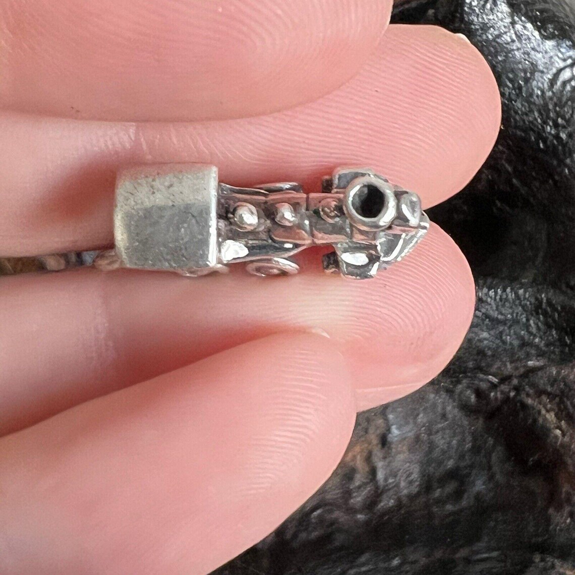 Vintage Sterling Silver Charm Train Locomotive Steam Engine Travel ...