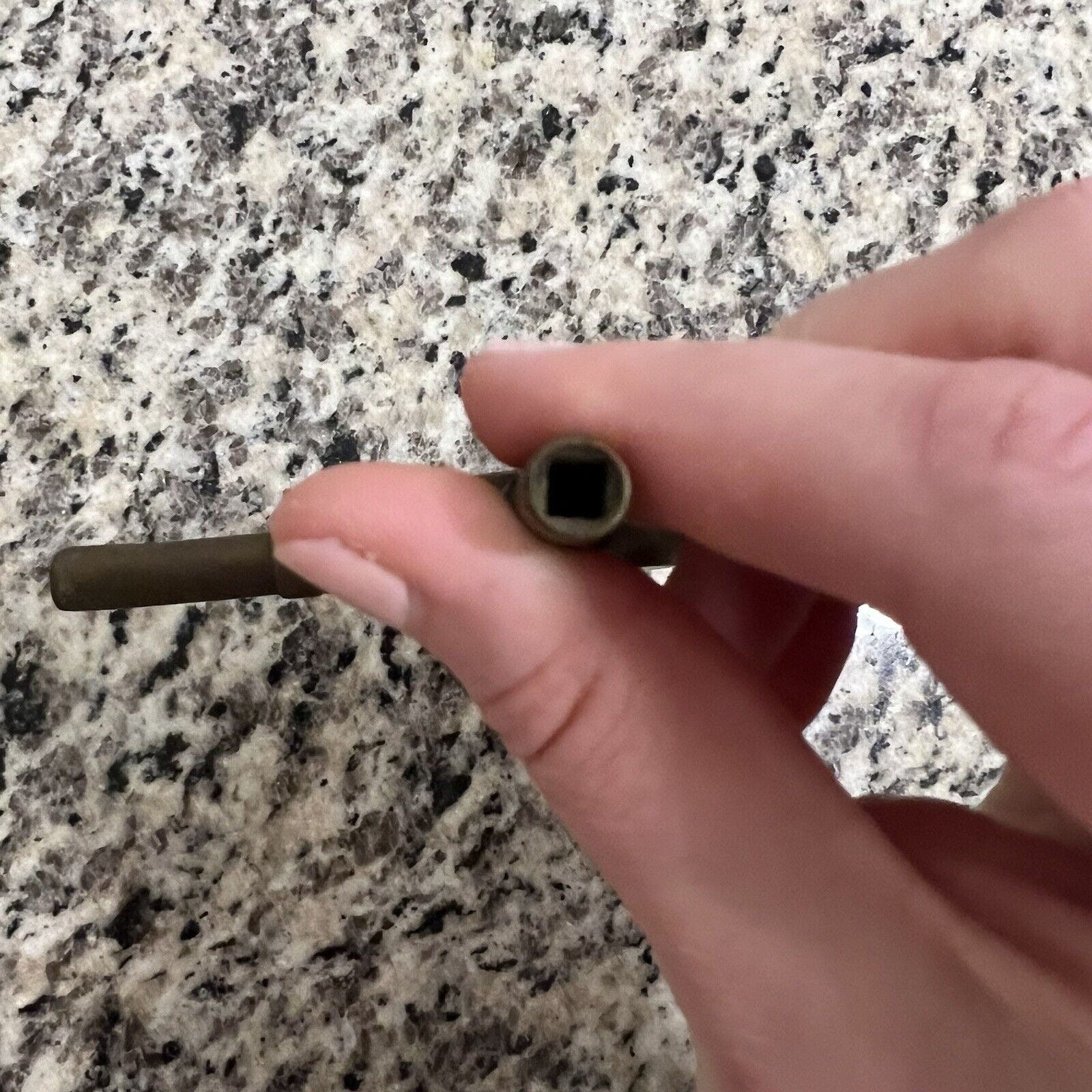 Vintage Four Sided Spider Brass Wind up Clock Key Multikey Even Sizes 6 ...