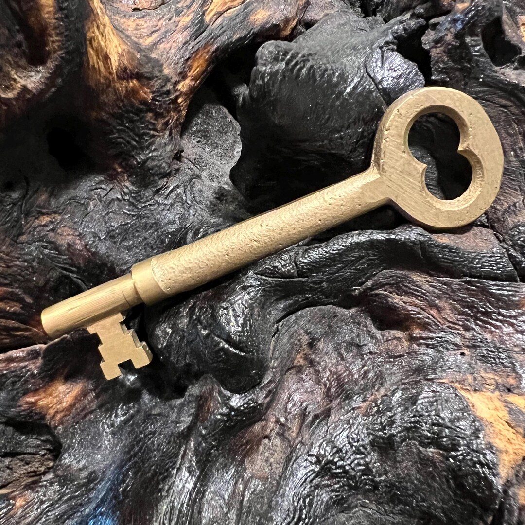 Vintage 1940's Adlake Caboose Key RR Railroad Brass Skeleton - Etsy