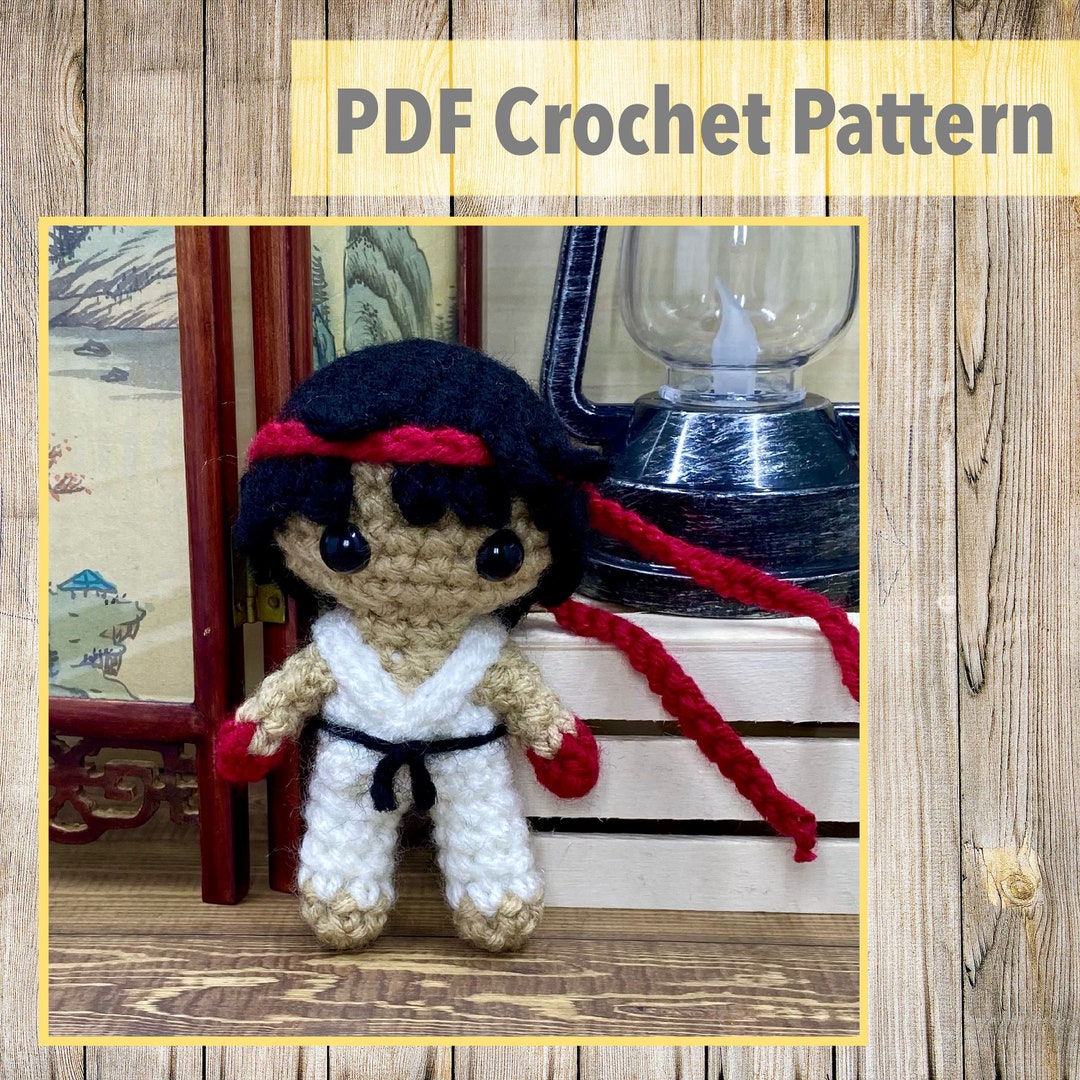 Crochet Pattern - Ryu - the Artisan's Nook 'bits' - Etsy