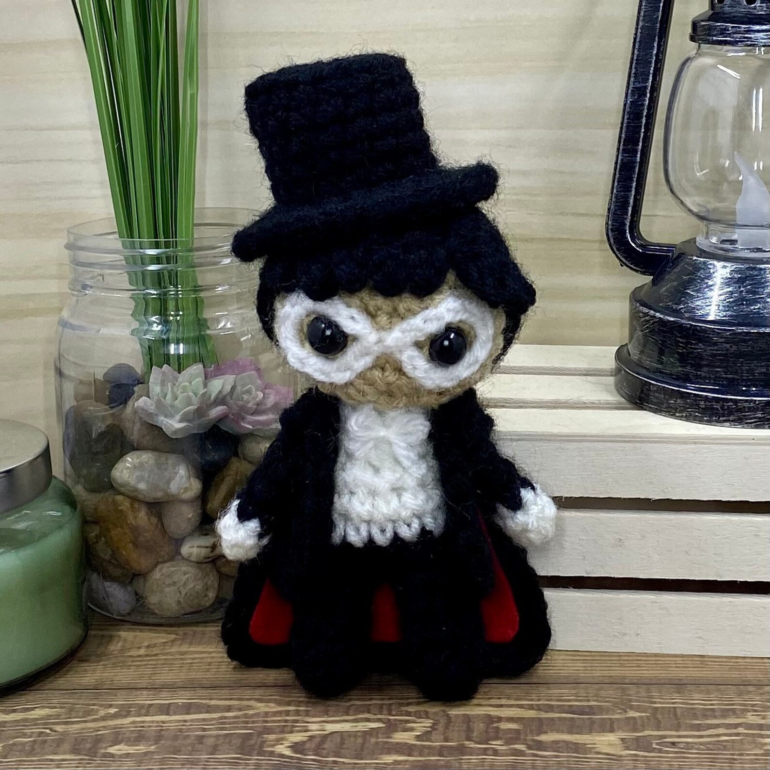 Crochet Pattern Tuxedo Mask the Artisans Nook bits - Etsy
