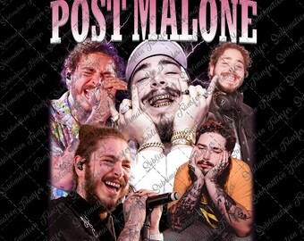Post Malone PNG File - Etsy