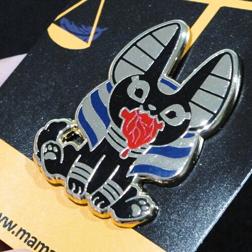 ANUBIS Jackal ENAMEL PIN. Anpu Ancient Egyptian Mythology - Etsy Australia