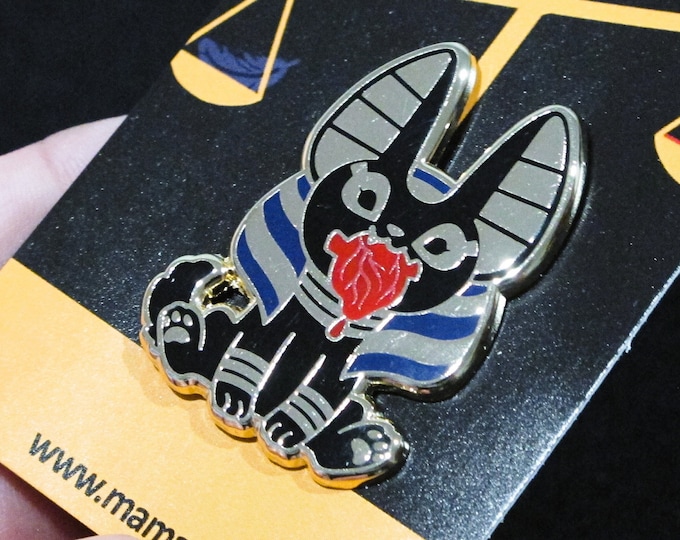 ANUBIS Jackal ENAMEL PIN. Anpu Ancient Egyptian Mythology Lapel Pin ...