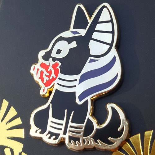 Anubis Hard Enamel Pin Egyptian Collection - Etsy