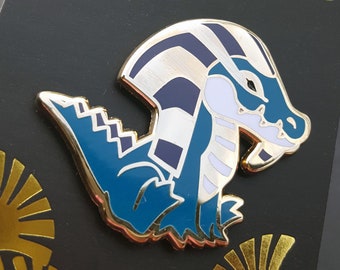 Crocodile Lapel Pin CC320 Alligator Reptile Wildlife and - Etsy