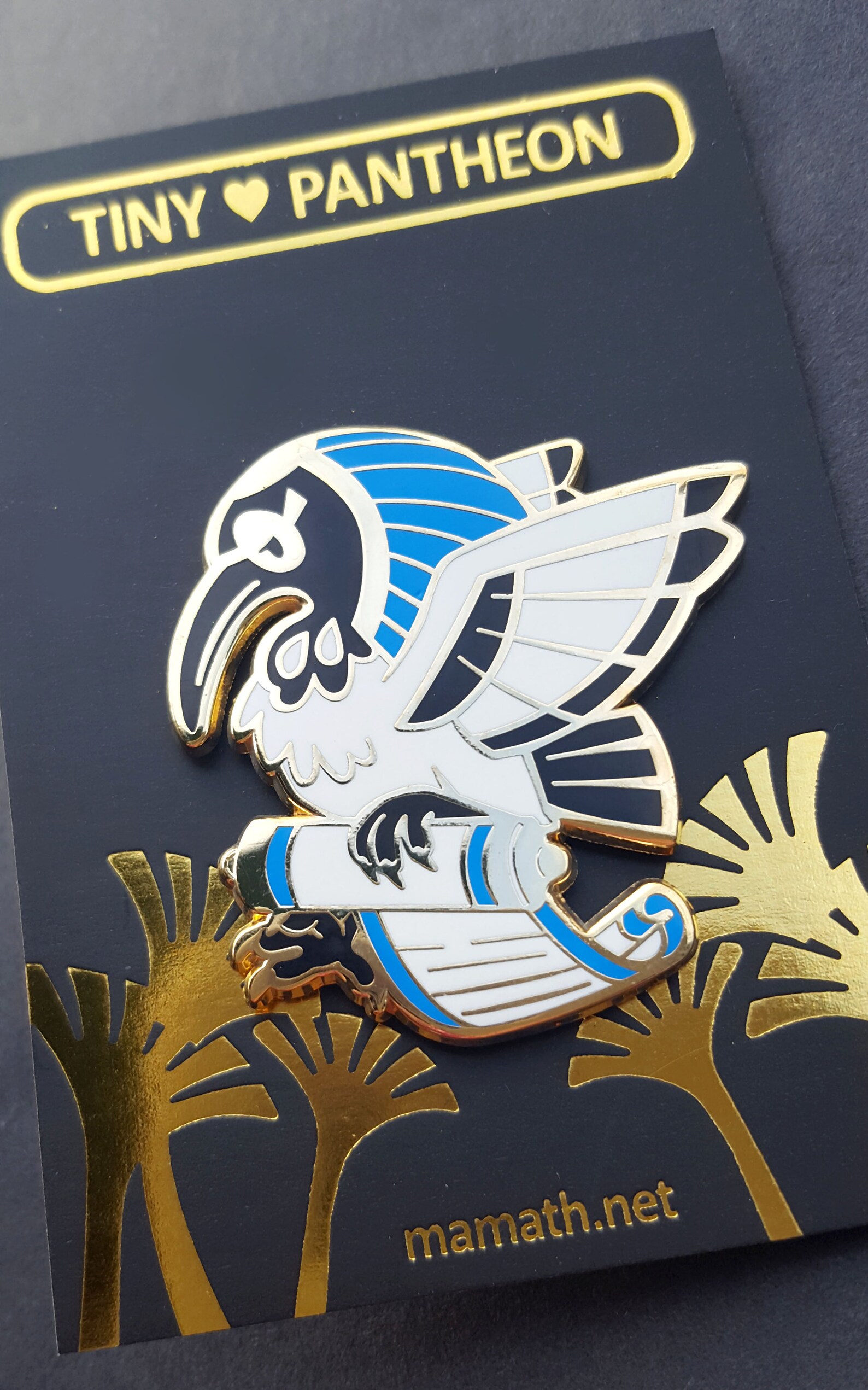 Tiny Pantheon THOTH ENAMEL PIN. Cute Ancient Egyptian Ibis God | Etsy