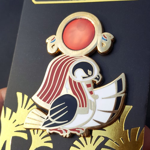 Tiny Pantheon HORUS ENAMEL PIN. Cute Ancient Egyptian Hawk God - Etsy