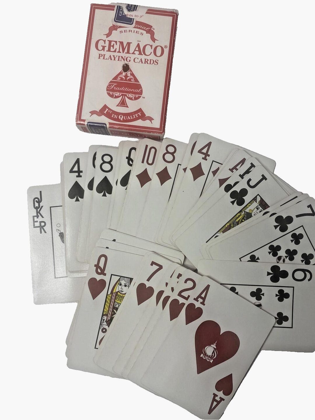 Vintage Donald TRUMP Taj Mahal Atlantic City Casino Gemaco Playing ...