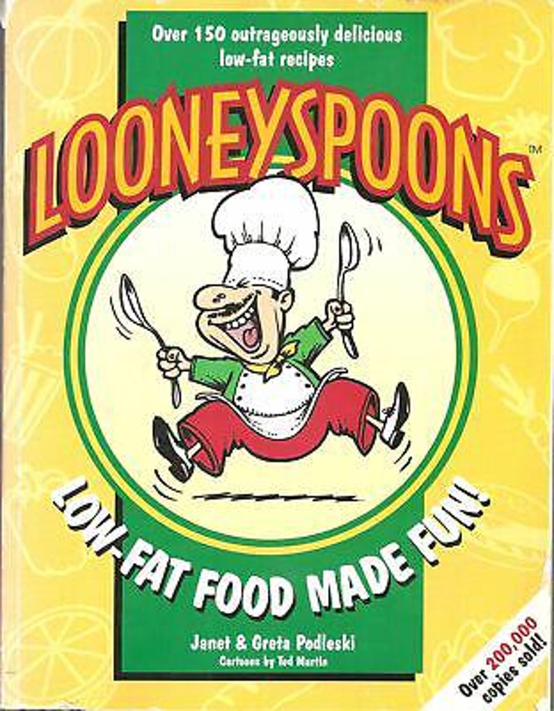 Looneyspoons: Low-fat Food Made Fun! - Etsy