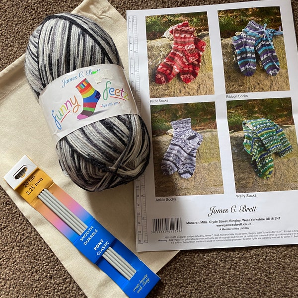 Knitting Kit - Etsy