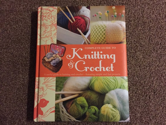 Complete Guide to Knitting & Crochet Book Featuring Simple - Etsy
