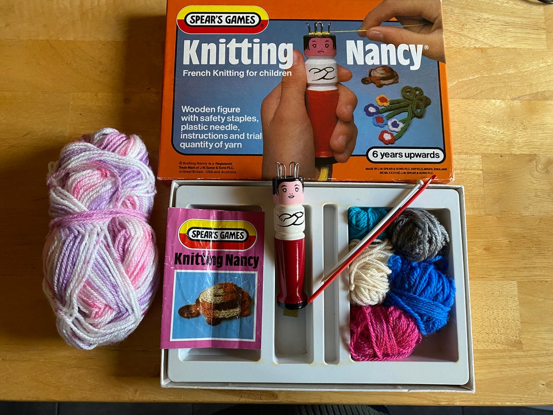 Vintage Knitting Nancy French Knitting for Children Spears - Etsy