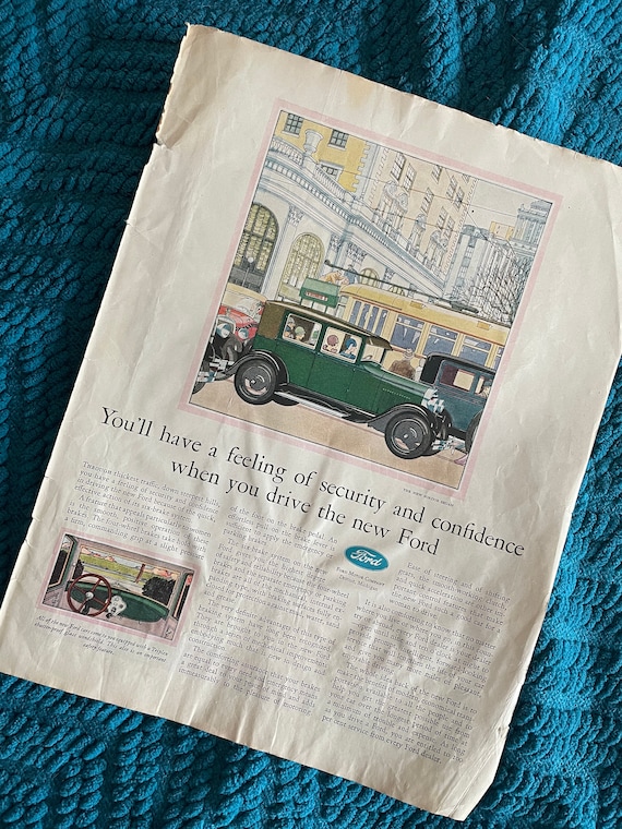 1920s Advertisements Ford