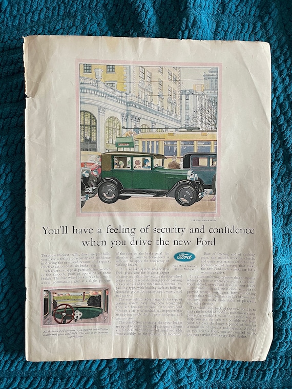 1920s Advertisements Ford