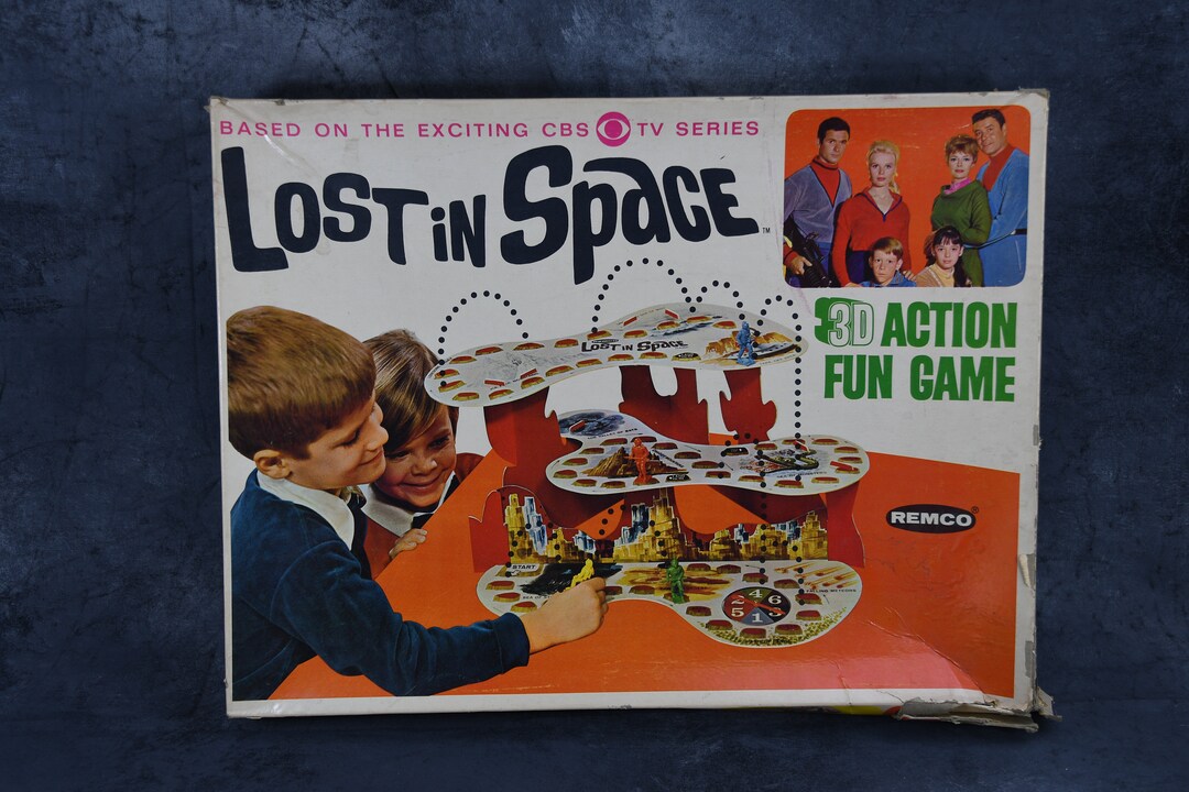 1966 Lost in Space Board Game by Remco RARE - Etsy