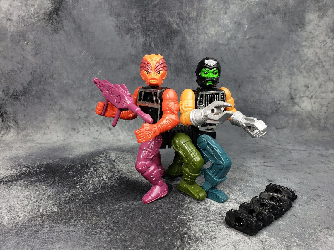 1980's MOTU Multi-Bot Action Figure with Weapon COMPLETE | Etsy