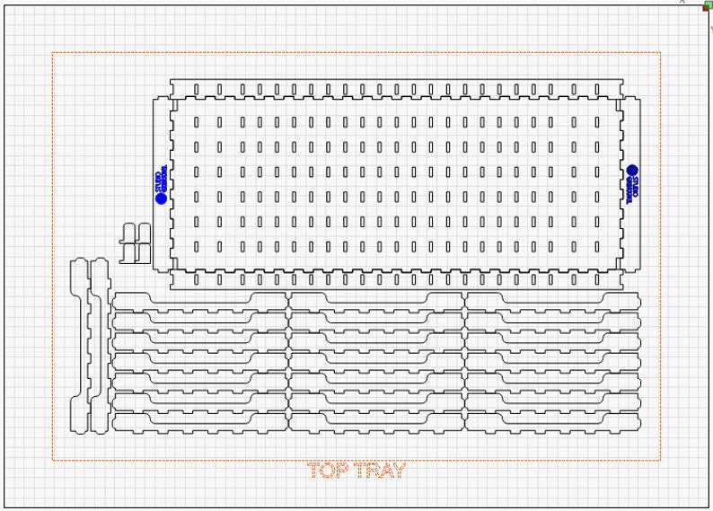 Toolbox Trays - Stackable, Adjustable, and Felt Lined. DIGITAL DOWNLOAD ...