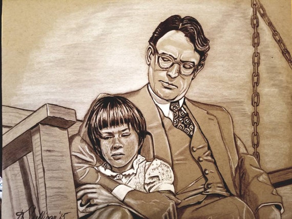 To Kill A Mockingbird Atticus Drawing