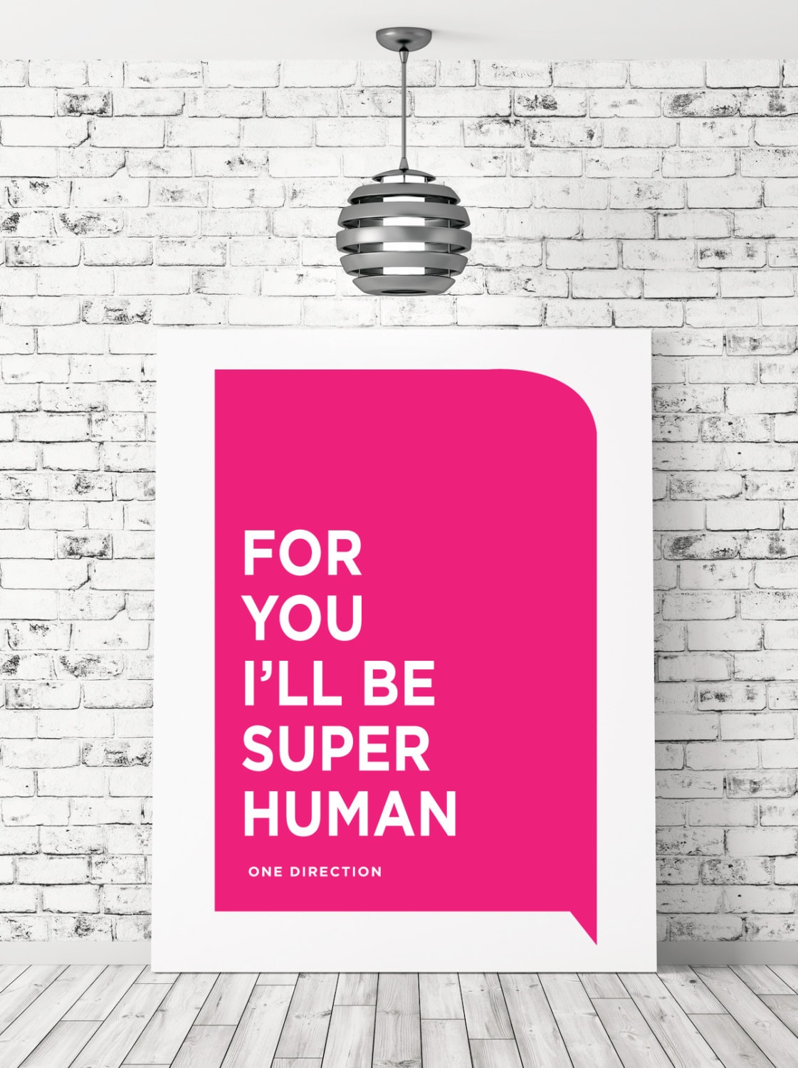 One Direction Lyric Art