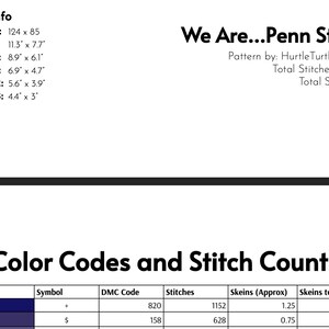 We Are...cross Stitch Pattern - Etsy