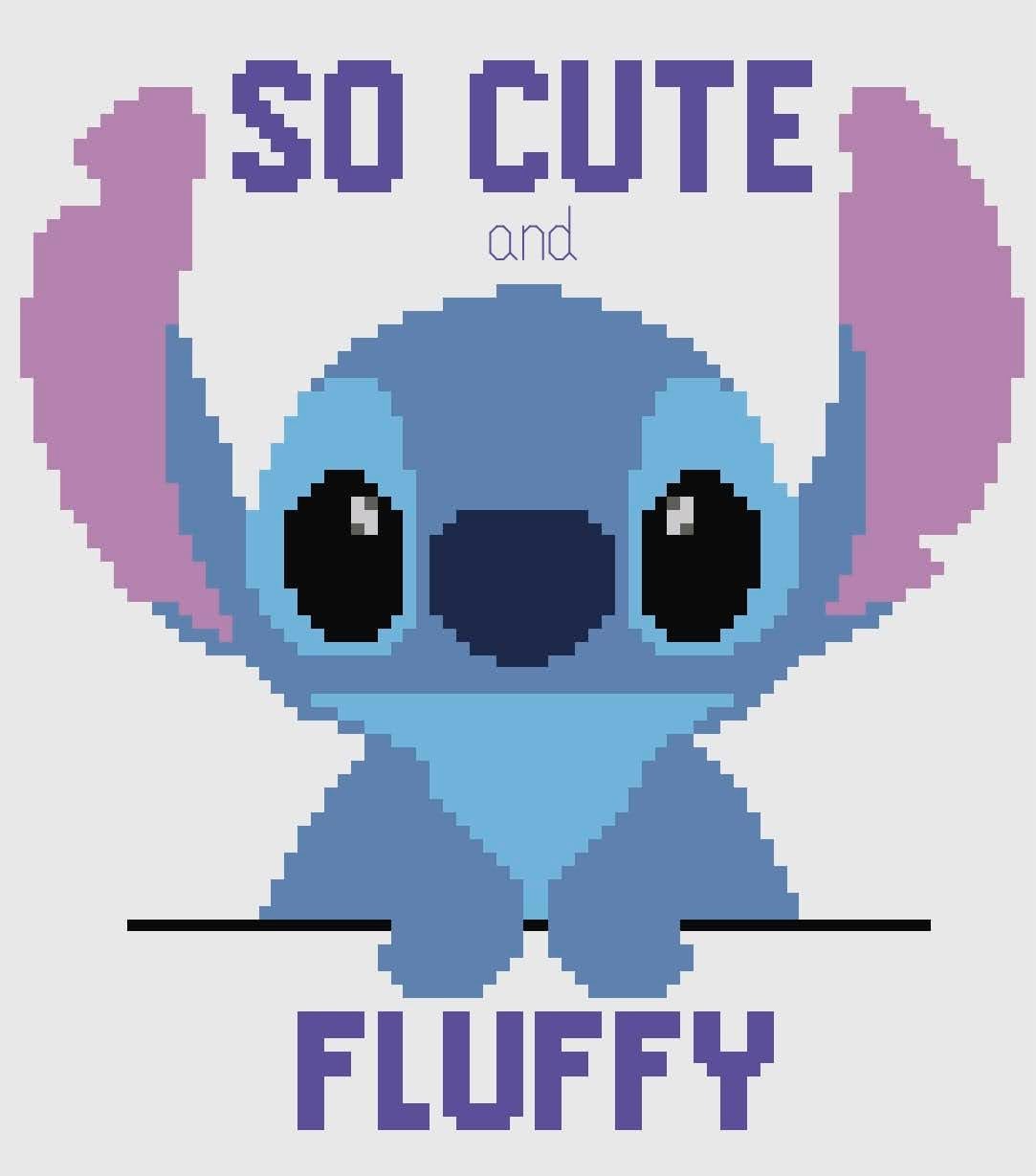 Stitch Cute and Fluffy Cross Stitch Pattern - Etsy