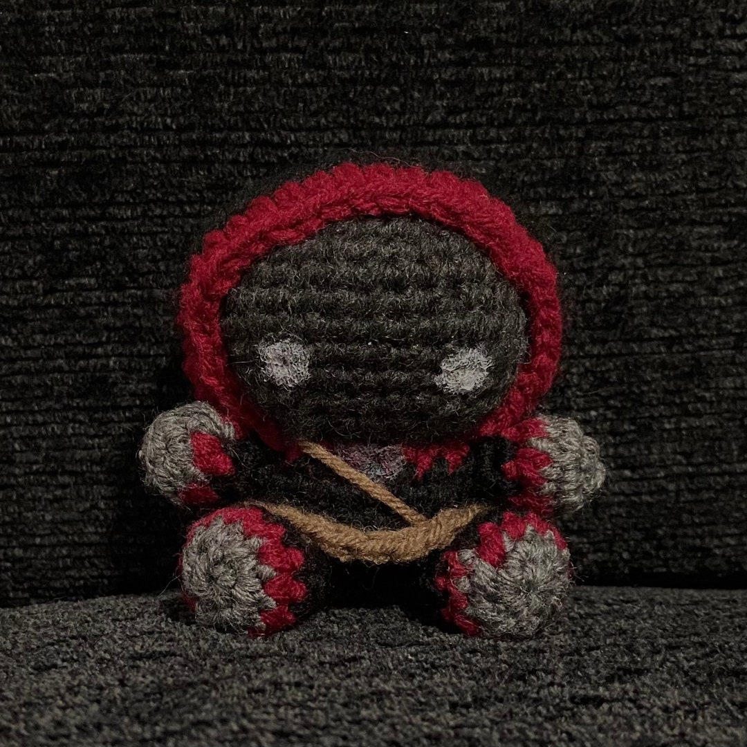 FANMERCH Badboyhalo Inspired Plush Homemade Crochet MCYT Plushie ...