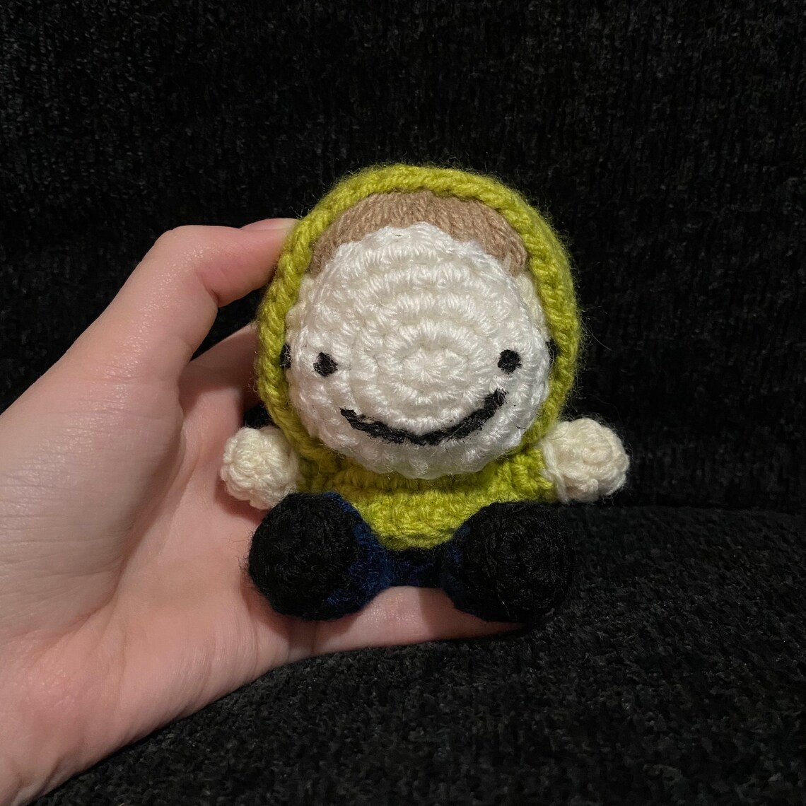 FANMERCH Minecraft Dream Inspired Plush Homemade Crochet - Etsy